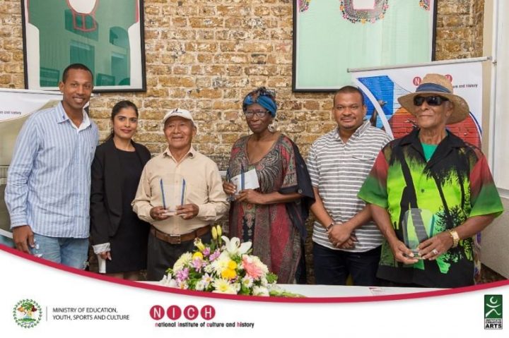 Three Belizeans Receive Artist Emeritus Award